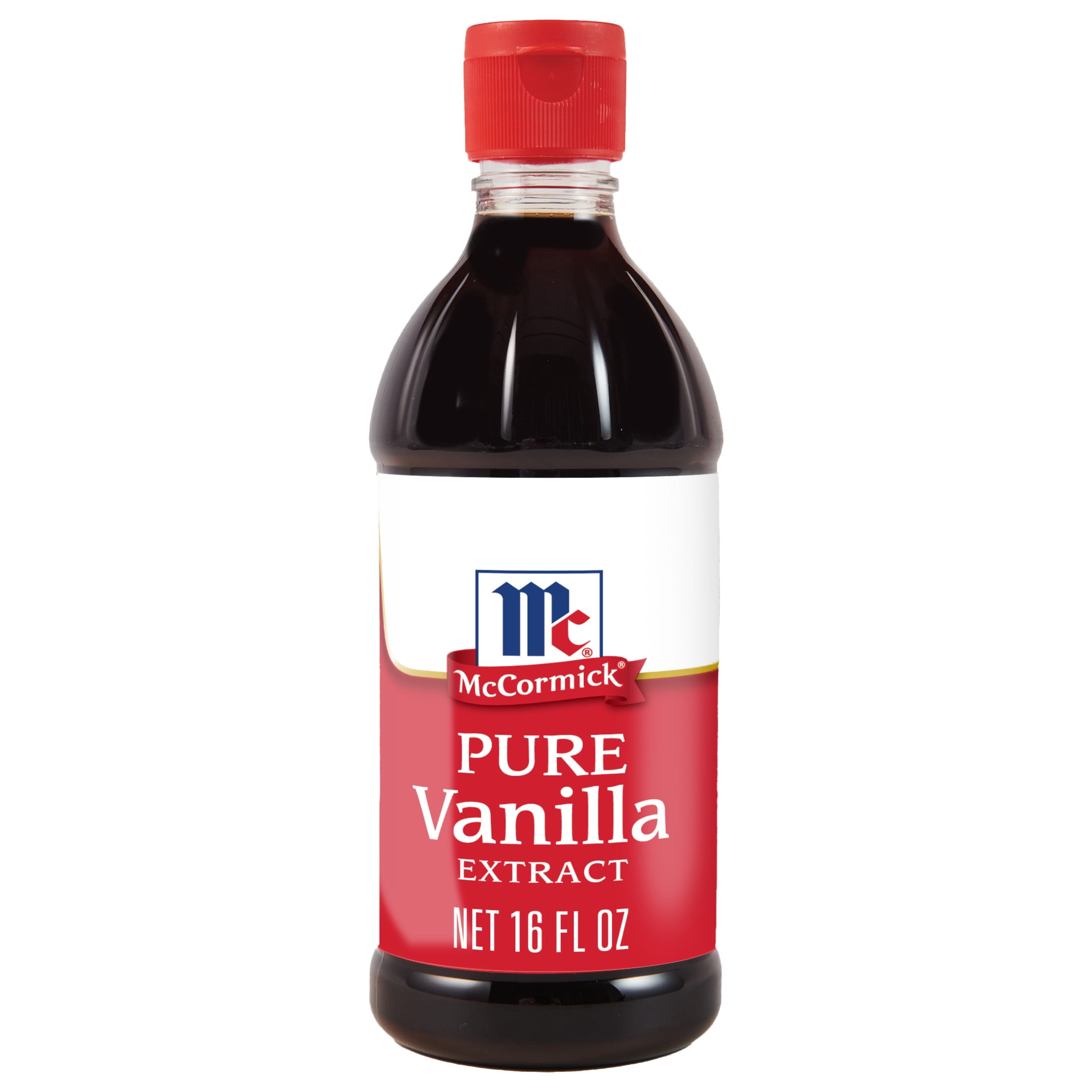 McCormick All Natural Pure Vanilla Extract, 16 fl oz, Non-GMO, Gluten ...