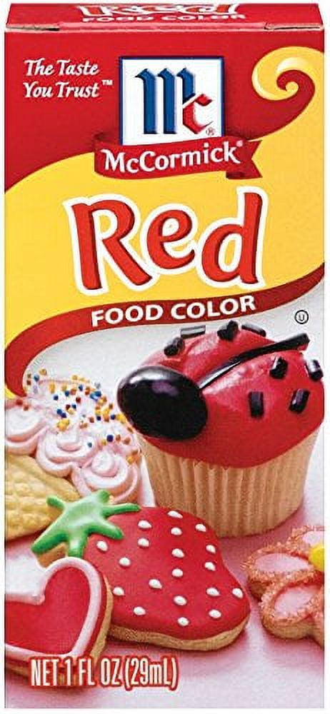 McCormick Red Food Color - Walmart.com