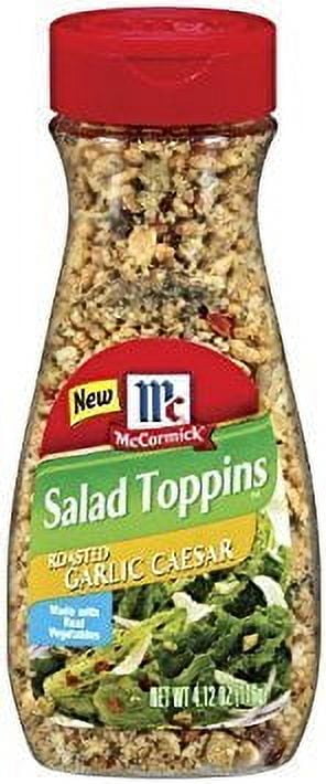McCormick, Salad Toppins, Roasted Garlic Caesar, 4.12oz H2FSDBottle ...