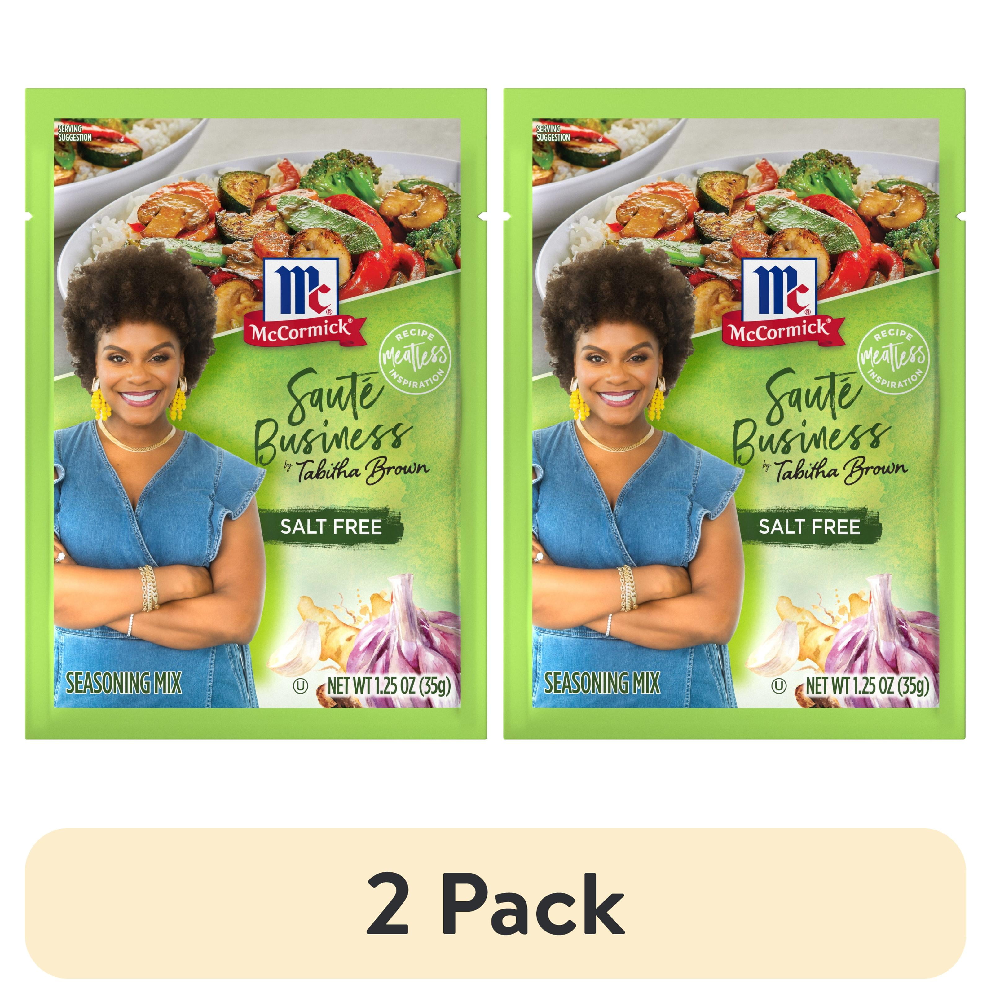 (2 pack) McCormick Salt Free Sauté Business by Tabitha Brown Seasoning ...