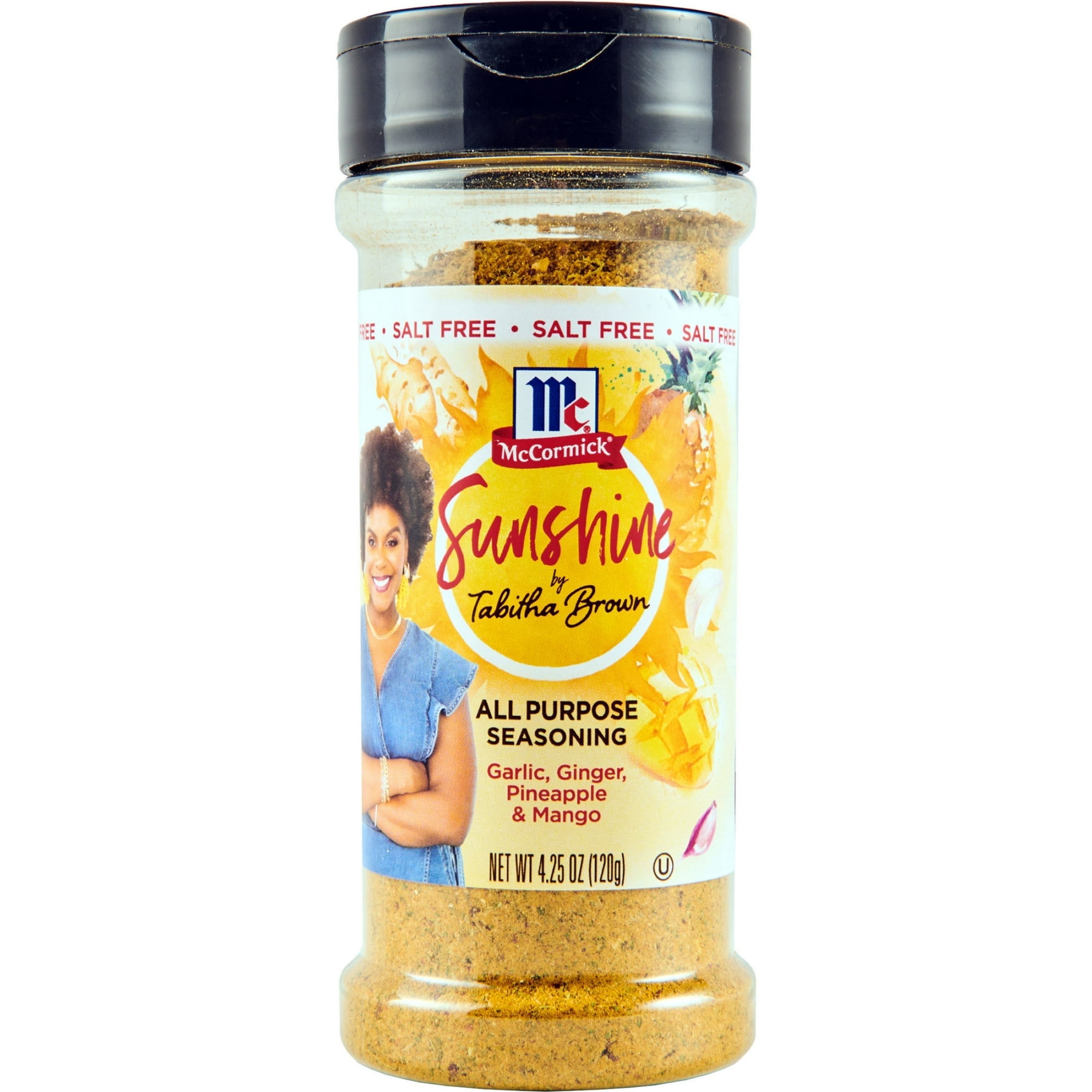 McCormick Salt Free Sunshine by Tabitha Brown All Purpose Seasoning, 4. ...