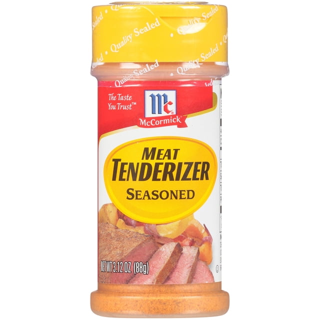 McCormick Seasoned Meat Tenderizer, 3.12 oz Bottle - Walmart Business ...