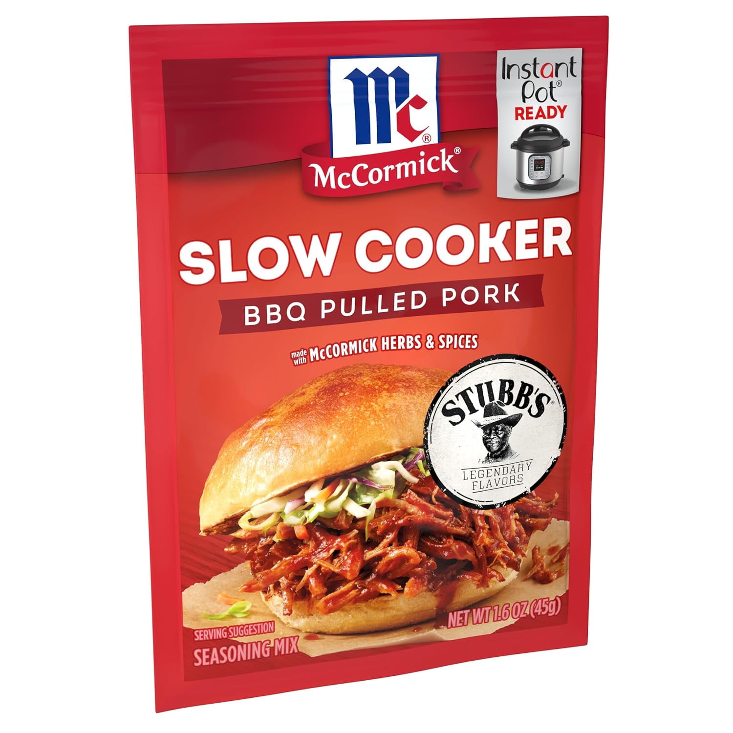 McCormick Slow Cooker BBQ Pulled Pork Seasoning Mix, 1.6 oz - Walmart.com