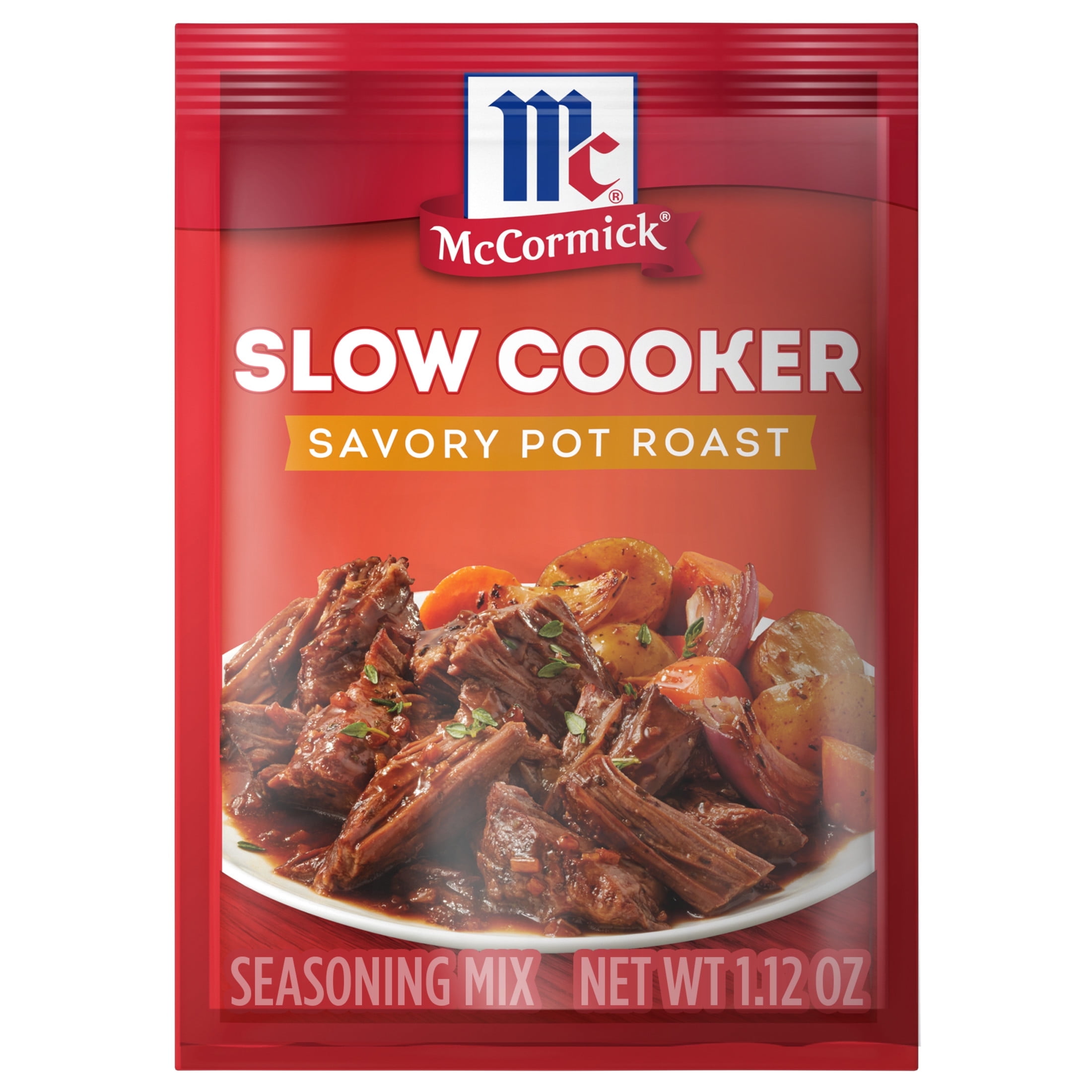 McCormick Slow Cooker Pack Of 1 Savory Pot Roast Seasoning Mix,Envelope ...