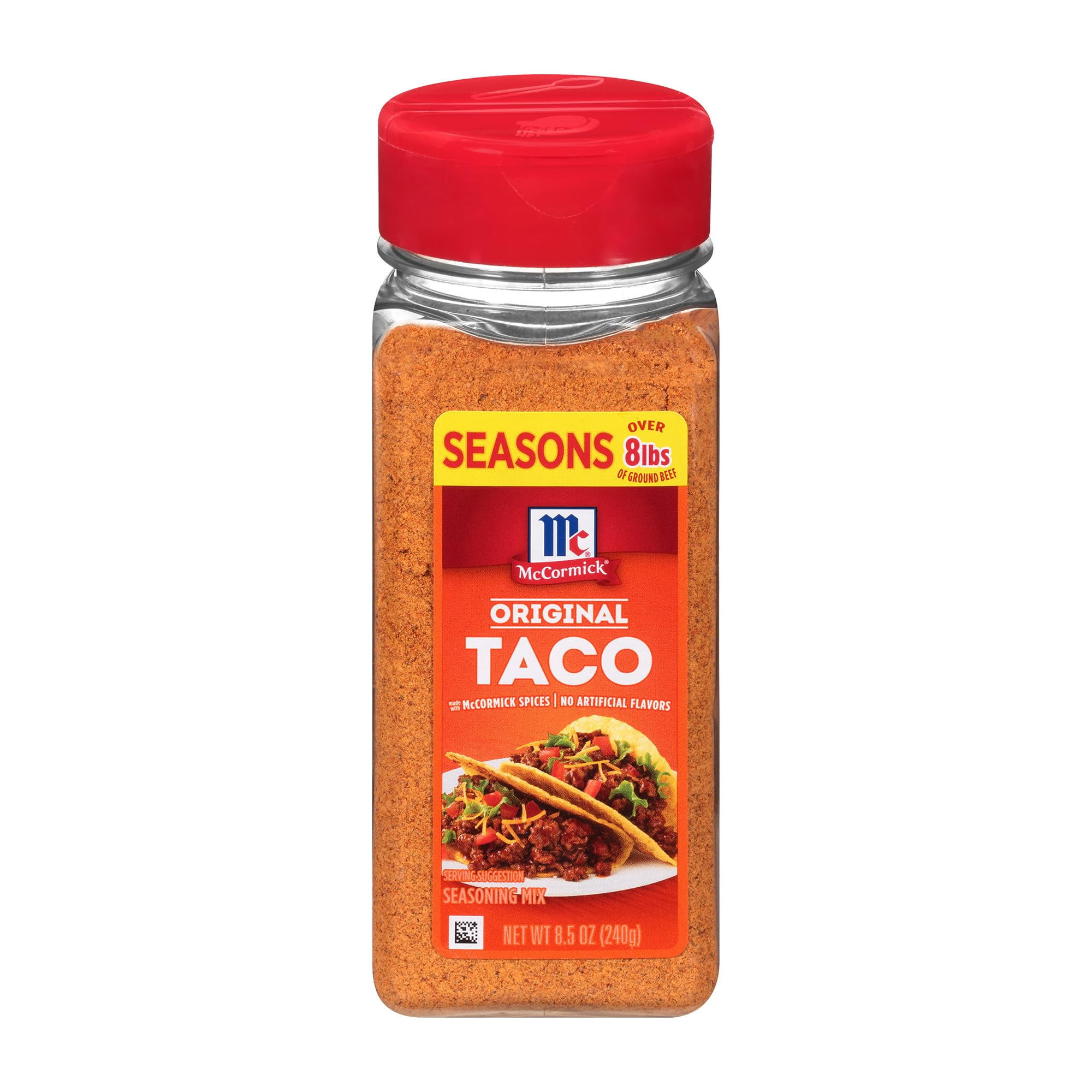 McCormick Taco Seasoning Mix, BCF26 Original, No MSG Added, No Dairy ...
