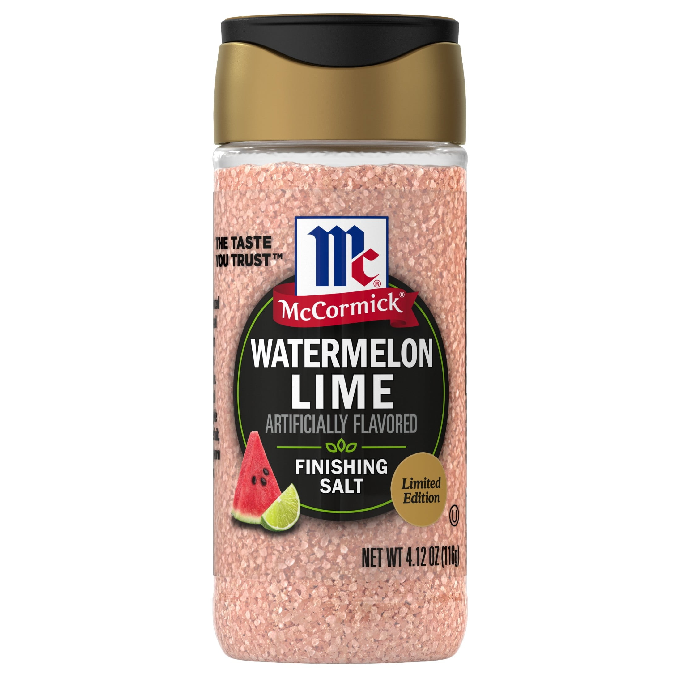 McCormick Watermelon Lime Finishing Salt, 4.12 oz Bottle - Walmart.com