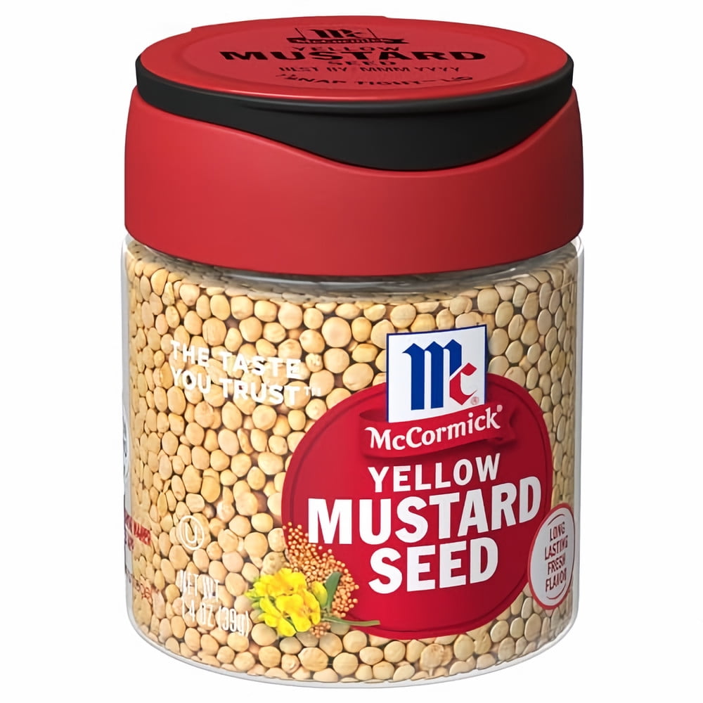 McCormick Yellow Mustard Seed (Pack of 60) - Walmart.com
