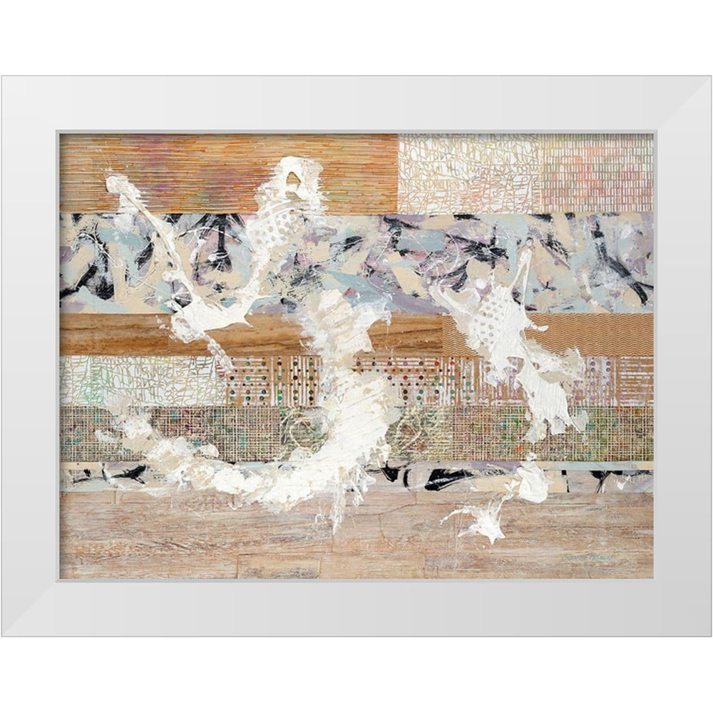 McCourt, Suzanne 14x12 White Modern Wood Framed Museum Art Print Titled ...