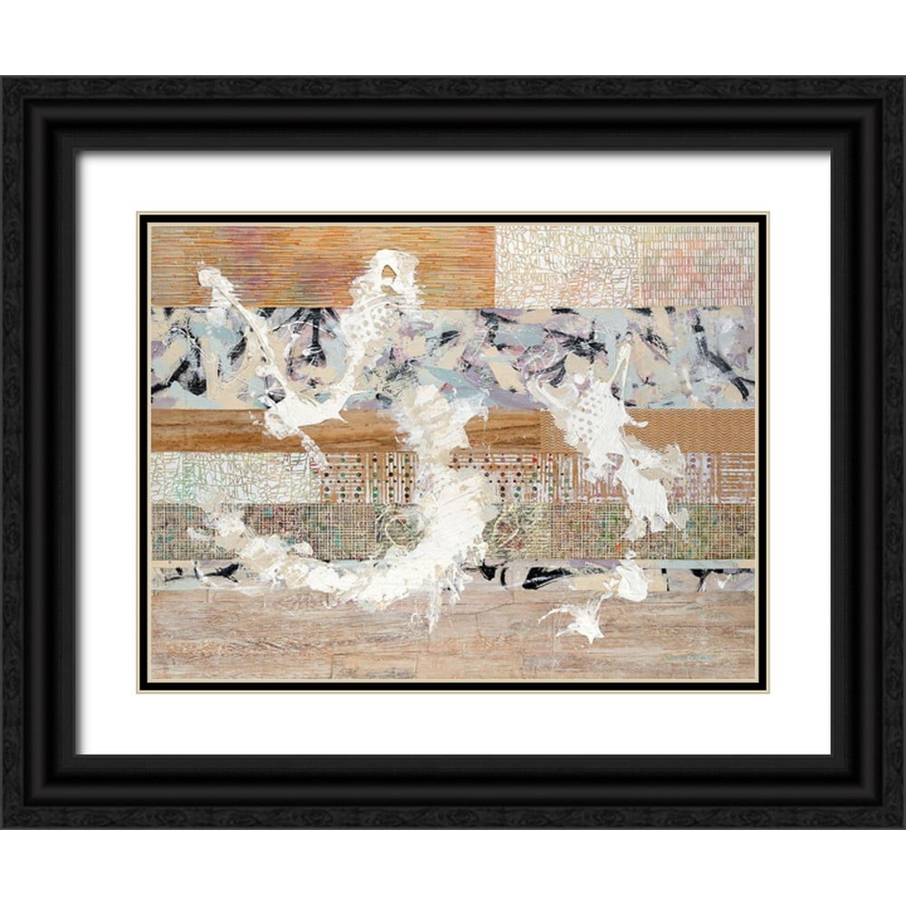 McCourt, Suzanne 24x19 Black Ornate Wood Framed with Double Matting ...