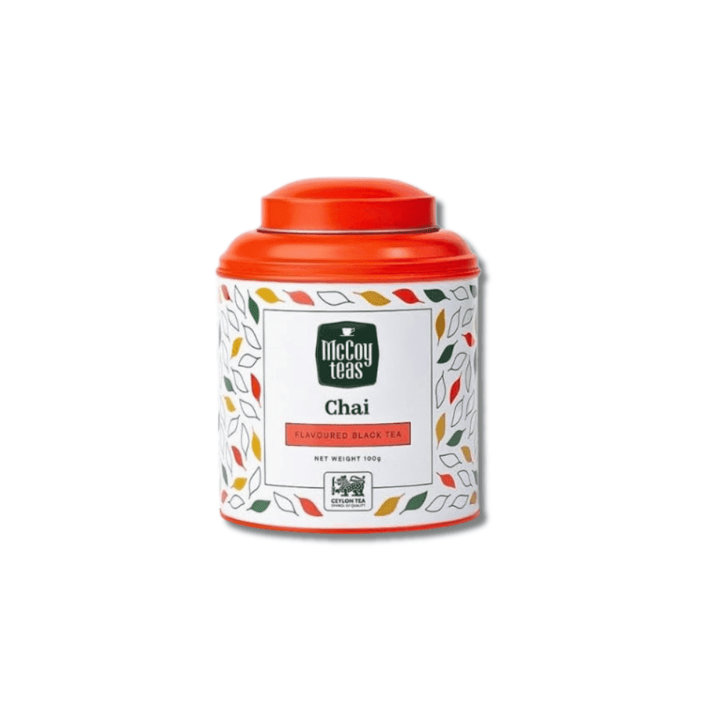 McCoy Teas Chai Flavored Black Tea Loose Leaf Blend with Cinnamon ...