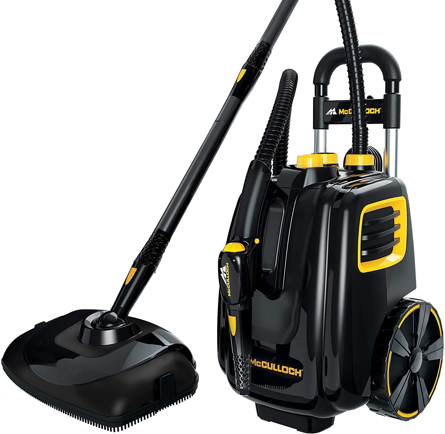 McCulloch MC1385 Deluxe Multipurpose Canister Steam Cleaner, 23 ...