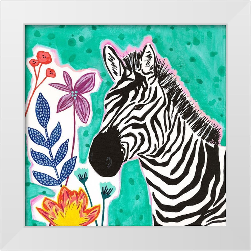 McCully, Jennifer 12x12 White Modern Wood Framed Museum Art Print ...