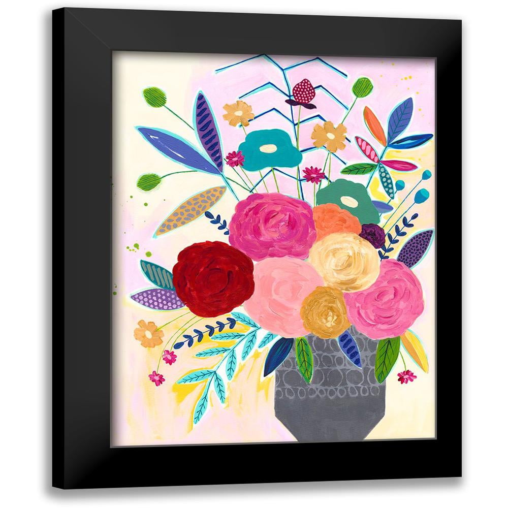 McCully, Jennifer 12x14 Black Modern Framed Museum Art Print Titled ...