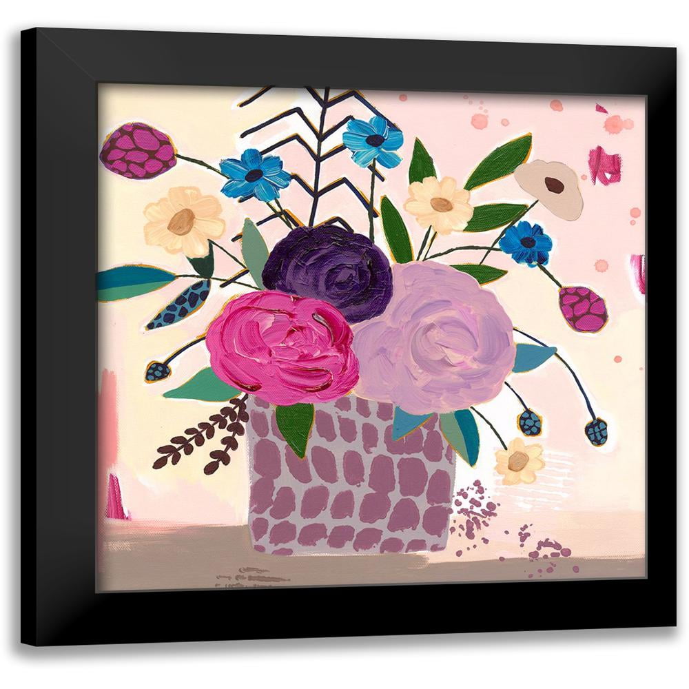 McCully, Jennifer 15x15 Black Modern Framed Museum Art Print Titled ...