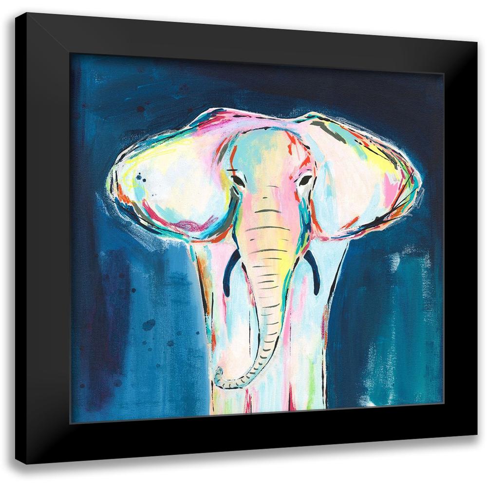 McCully, Jennifer 15x15 Black Modern Framed Museum Art Print Titled ...