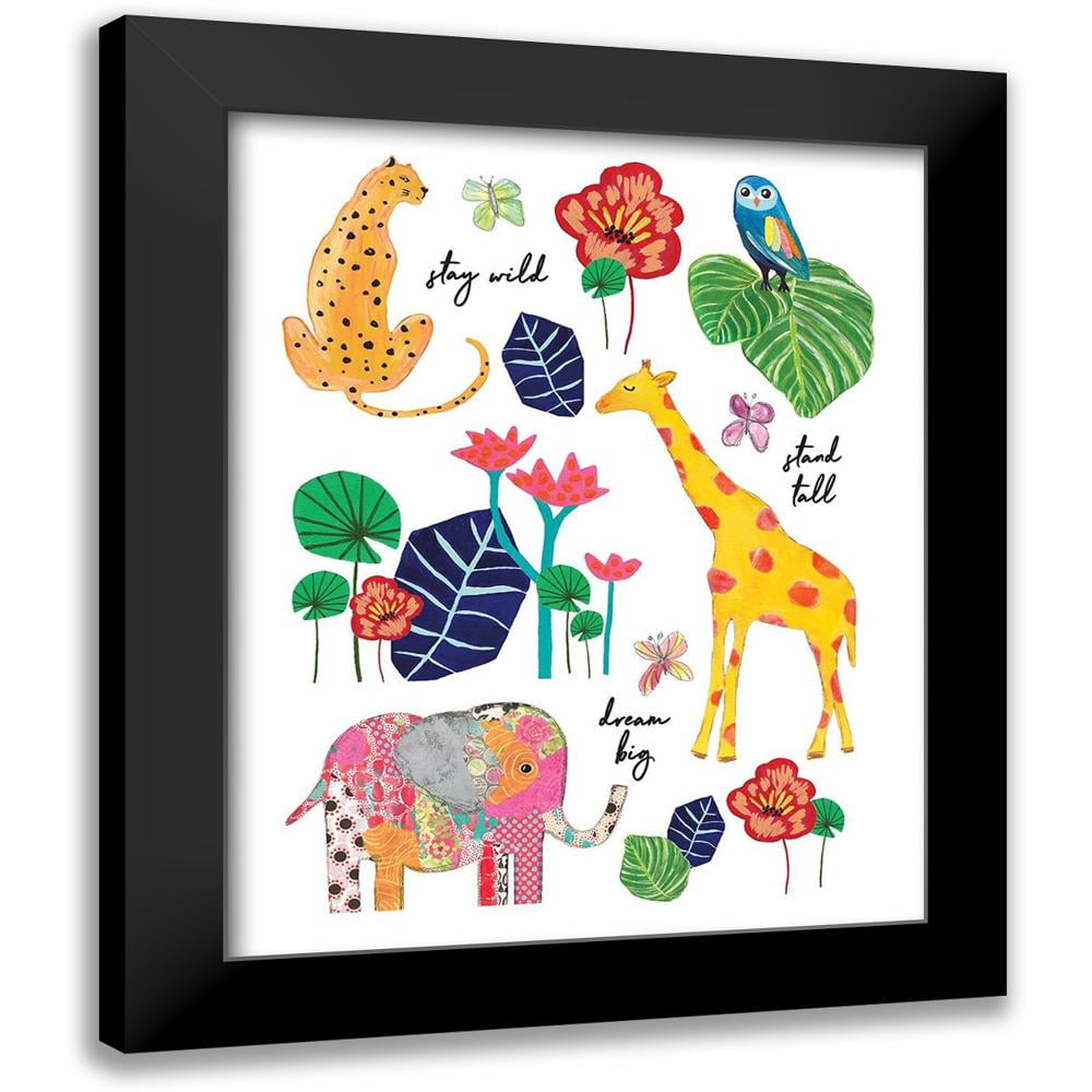 McCully, Jennifer 15x18 Black Modern Framed Museum Art Print Titled ...