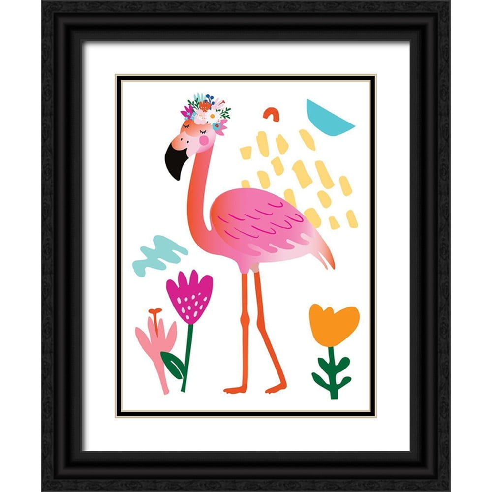 McCully, Jennifer 15x18 Black Ornate Wood Framed with Double Matting ...