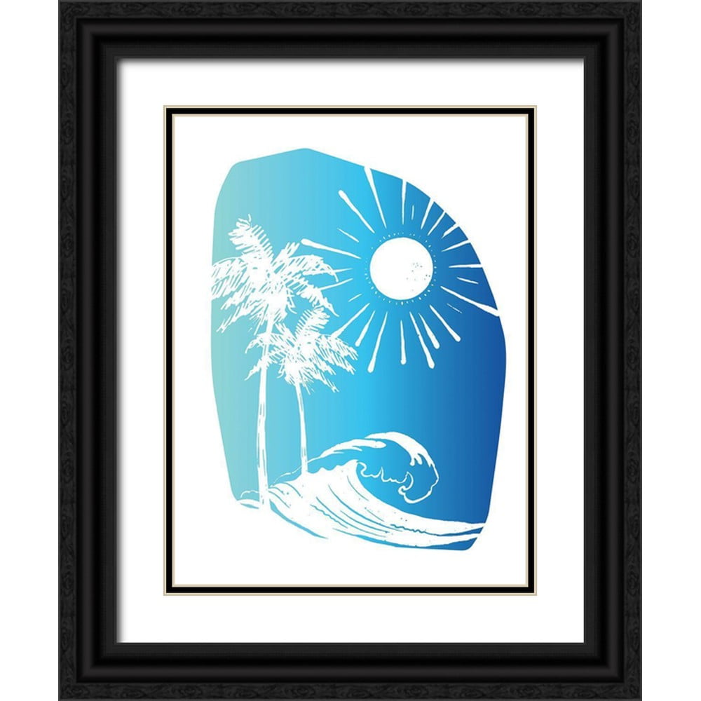 McCully, Jennifer 15x18 Black Ornate Wood Framed with Double Matting ...