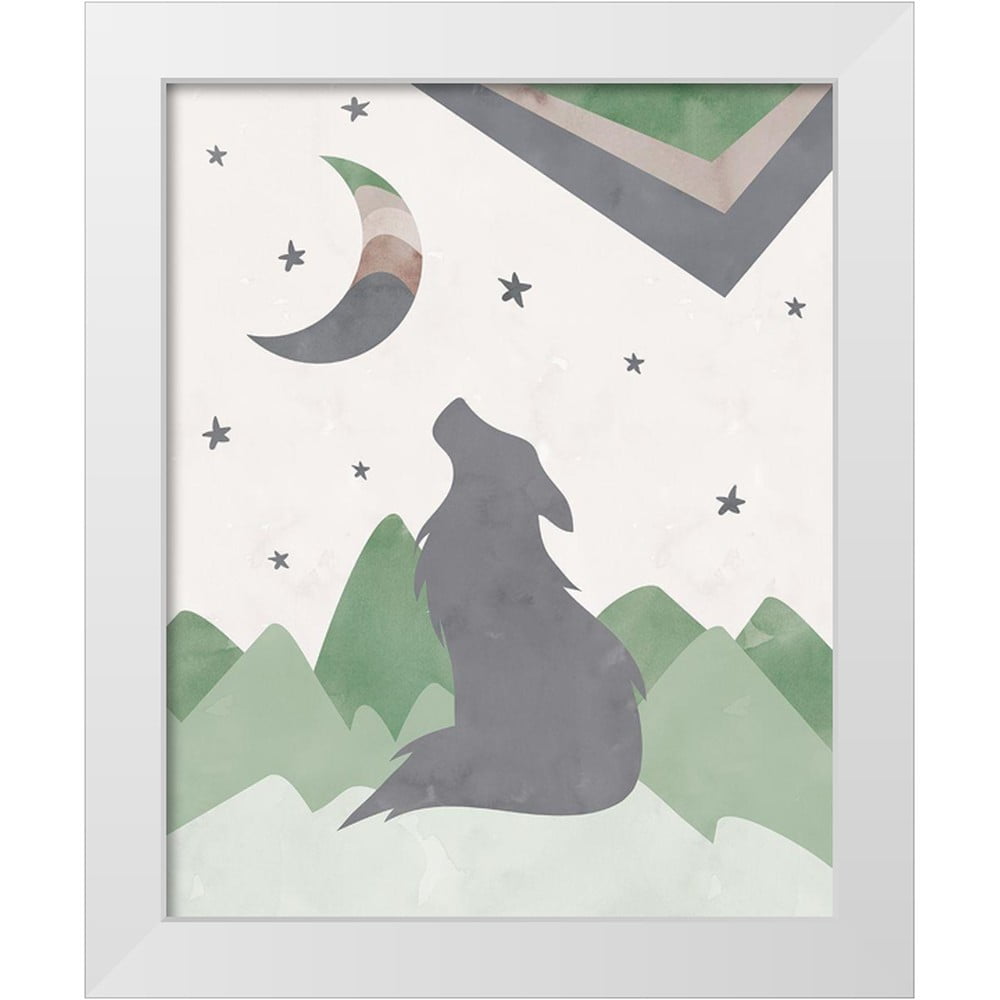 McCully, Jennifer 15x18 White Modern Wood Framed Museum Art Print ...