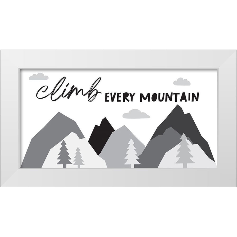 McCully, Jennifer 18x11 White Modern Wood Framed Museum Art Print ...