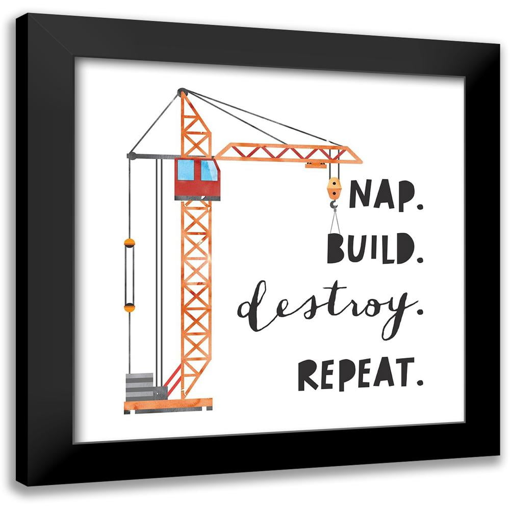 McCully, Jennifer 20x20 Black Modern Framed Museum Art Print Titled ...