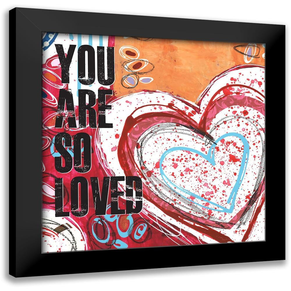 McCully, Jennifer 20x20 Black Modern Framed Museum Art Print Titled ...