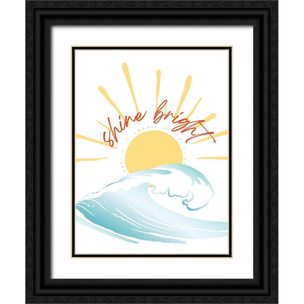 McCully, Jennifer 25x32 Black Ornate Wood Framed with Double Matting ...