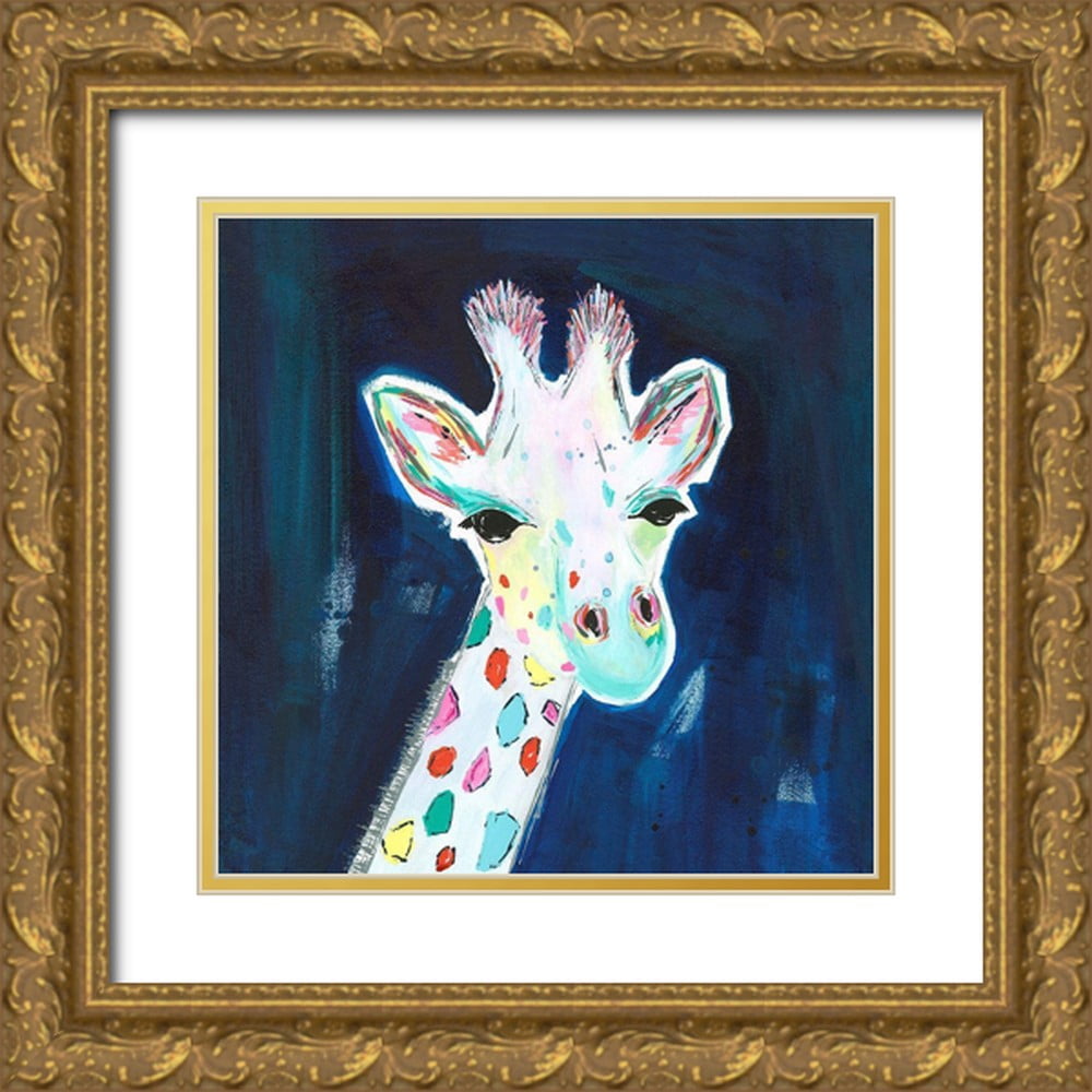 McCully, Jennifer 26x26 Gold Ornate Wood Framed with Double Matting ...