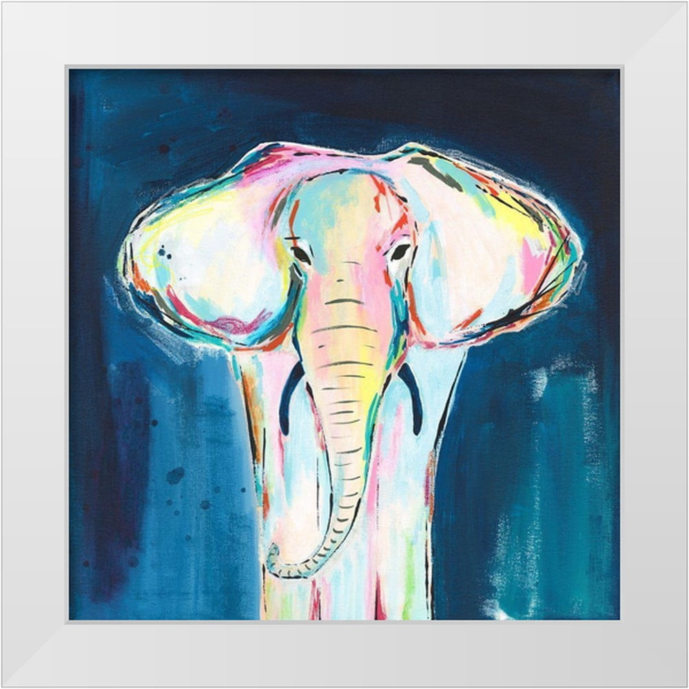 McCully, Jennifer 26x26 White Modern Wood Framed Museum Art Print ...