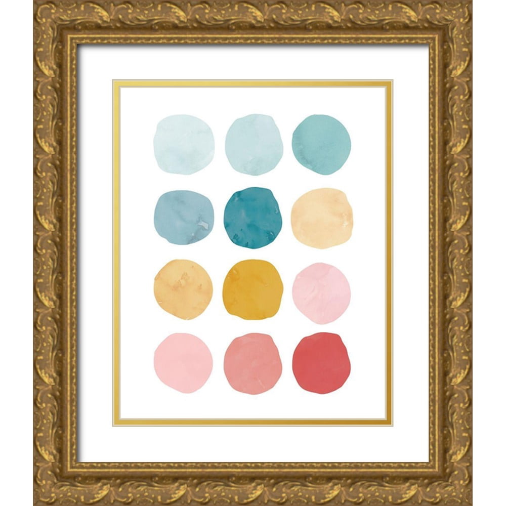McCully, Jennifer 26x32 Gold Ornate Wood Framed with Double Matting ...
