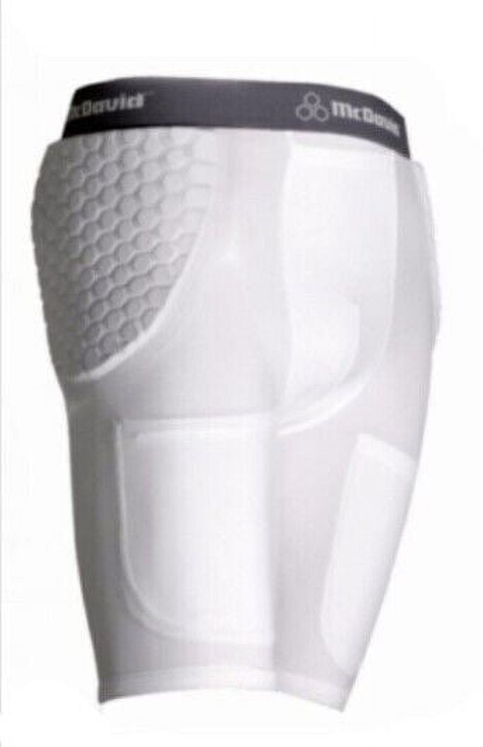 McDavid Girdle 755T Pro 2-Pocket Football Compression Shorts w/Hex Pads ...