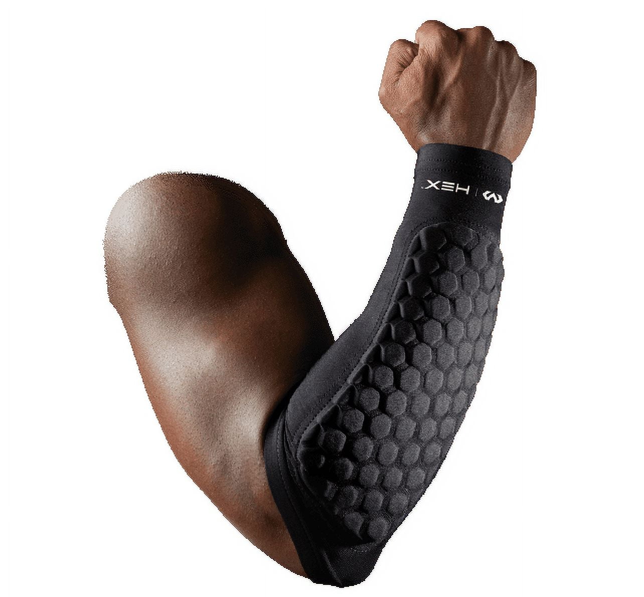 McDavid HexPad Forearm Compression Athletic Arm Sleeve Moisture Wicking ...
