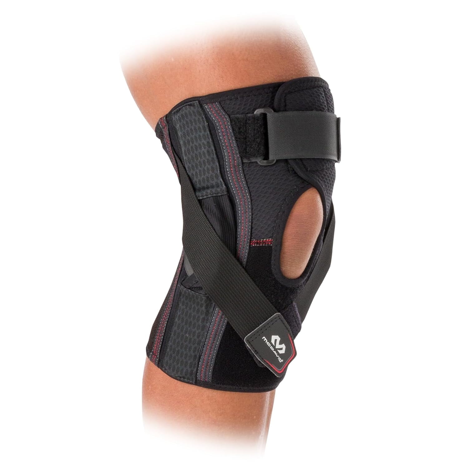 McDavid Phantom Knee Brace w/Hinge Black HSA/FSA Eligible - Walmart.com