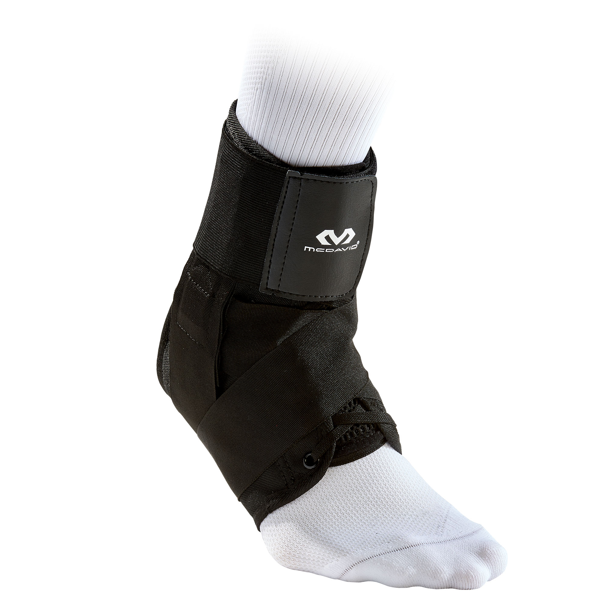 McDavid MD425 Knee Support w/Stays & Cross Straps, Adult L, BLACK ...