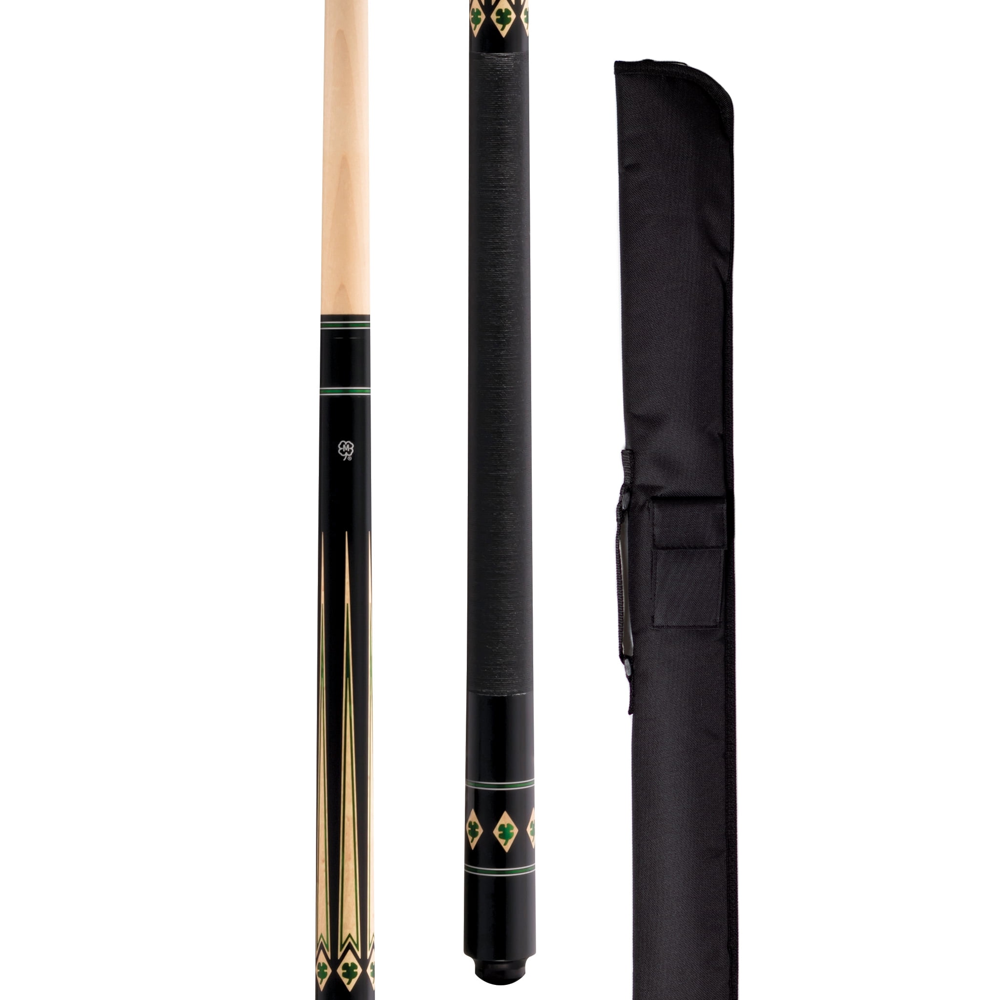 McDermott K91B 52" Youth Short Pool Billiard Cue with 1x1 Soft Case ...