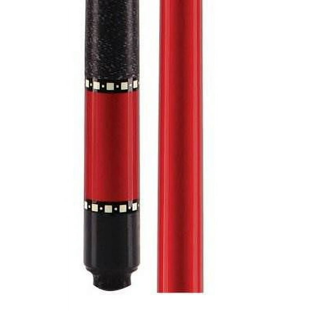 McDermott L10 Lucky Red Pool Cue Stick, Hard Rock Maple, Irish Linen ...