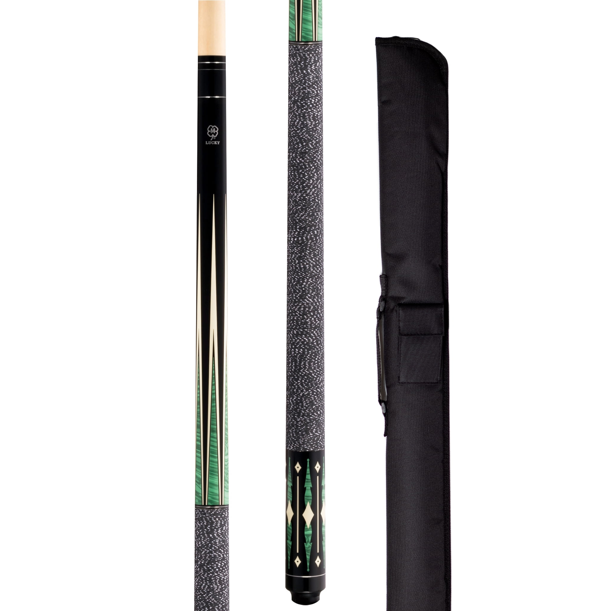 McDermott Lucky L28 Pool Billiard Cue with 1x1 Soft Case - Walmart.com
