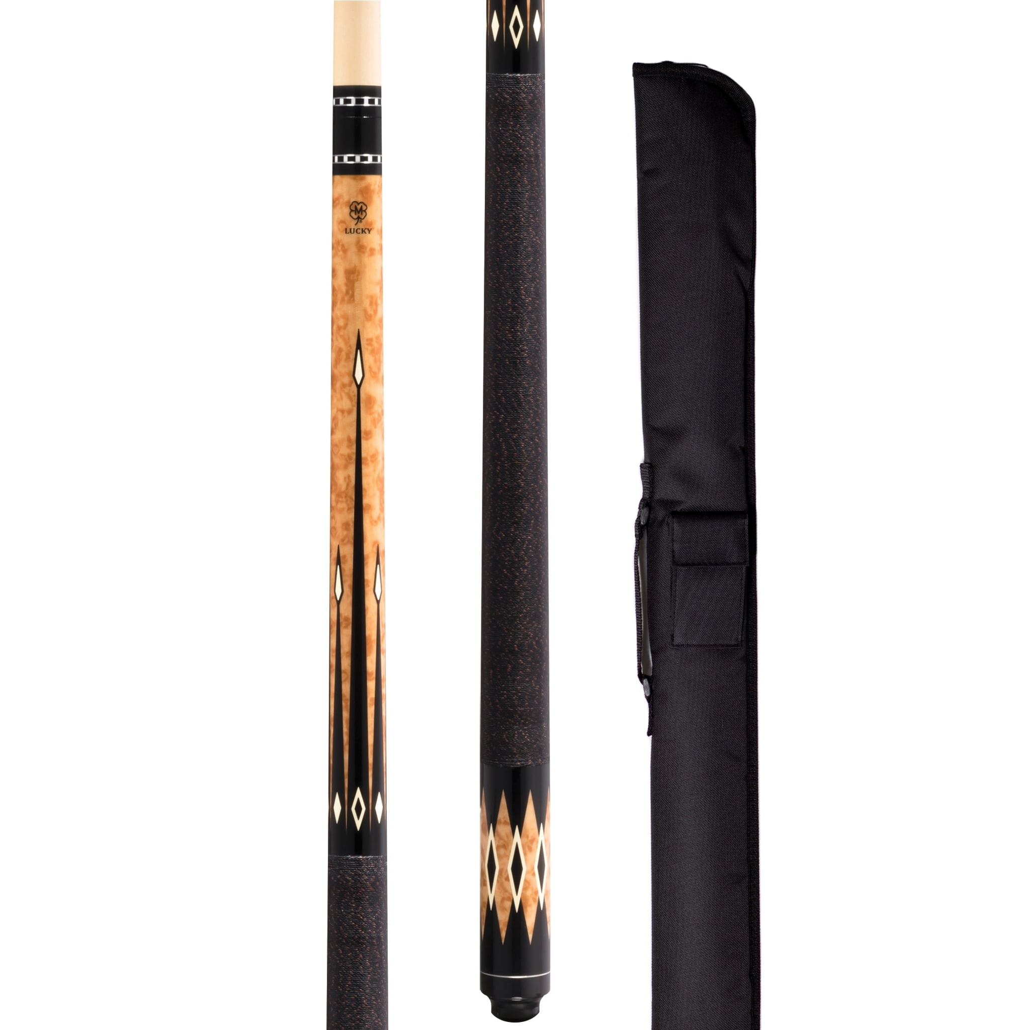 McDermott Lucky L33 Pool Billiard Cue with 1x1 Soft Case - Walmart.com