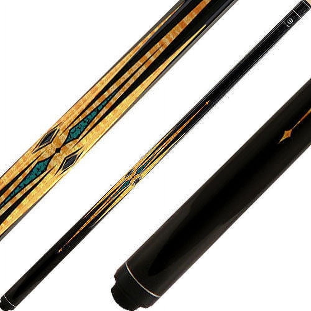 McDermott Lucky Professional Billiard Pool Cue Stick L38 - Black - 18 ...