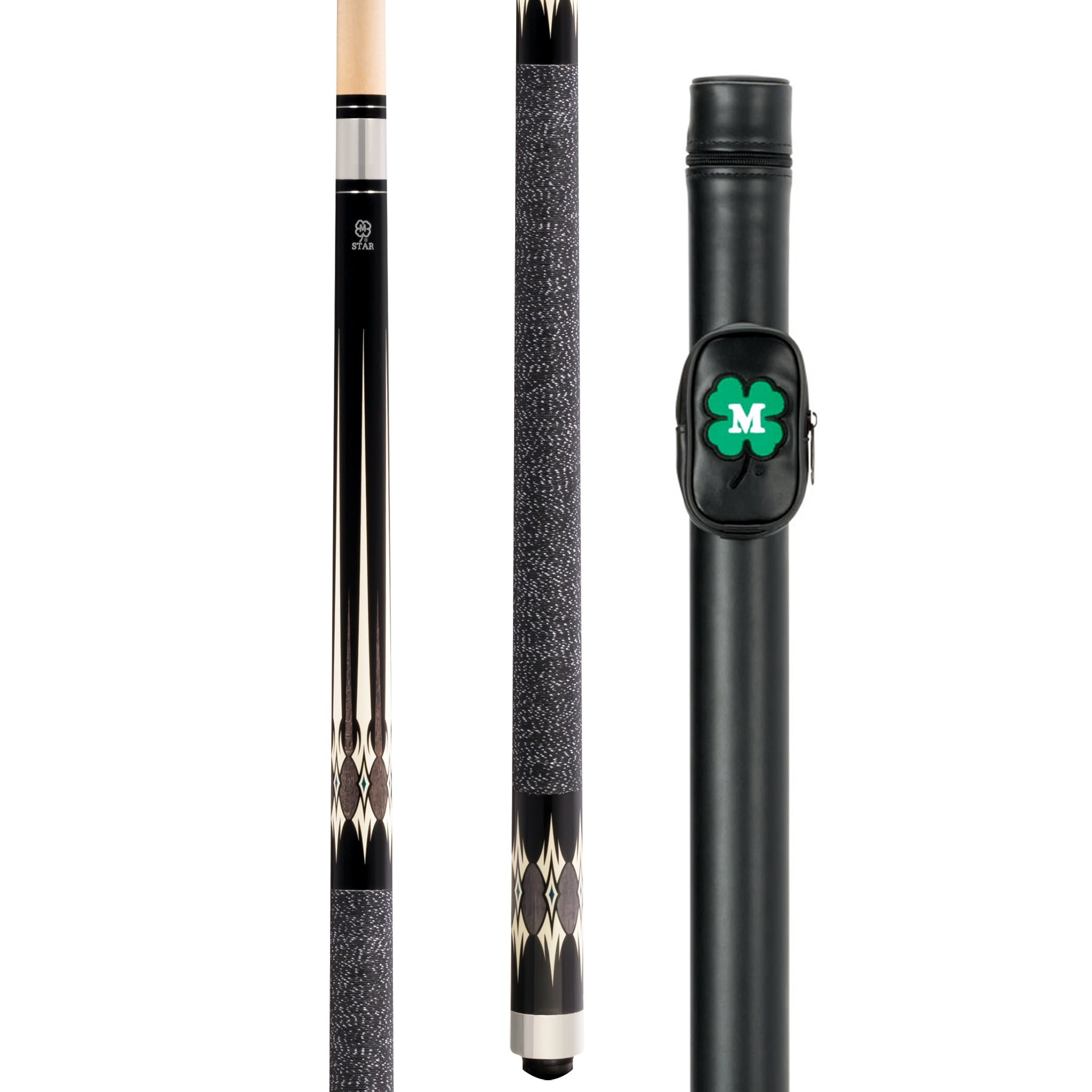 McDermott Star S51 Pool Billiard Cue w/Hard Case - Walmart.com