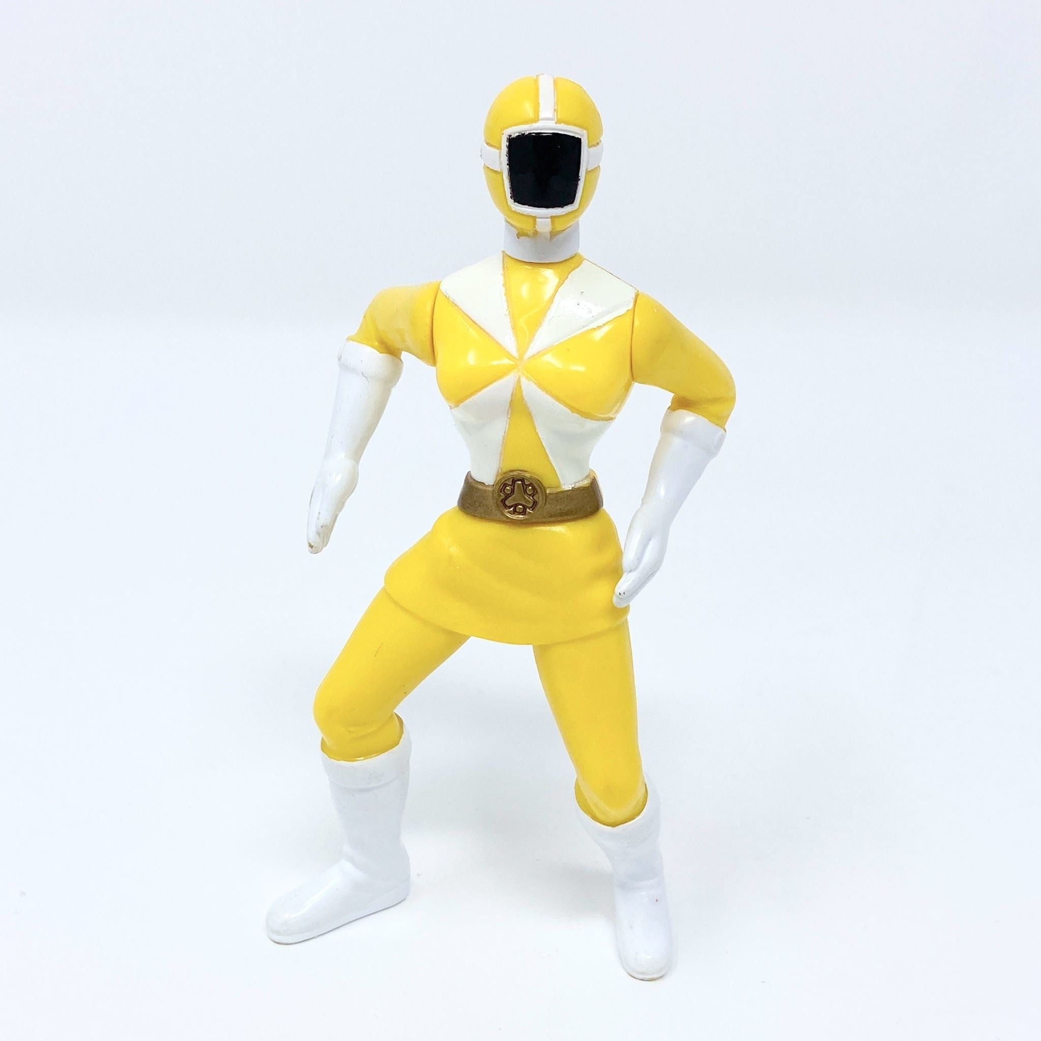 McDonald's 2000 Power Rangers Yellow Ranger Loose Figure - Walmart.com
