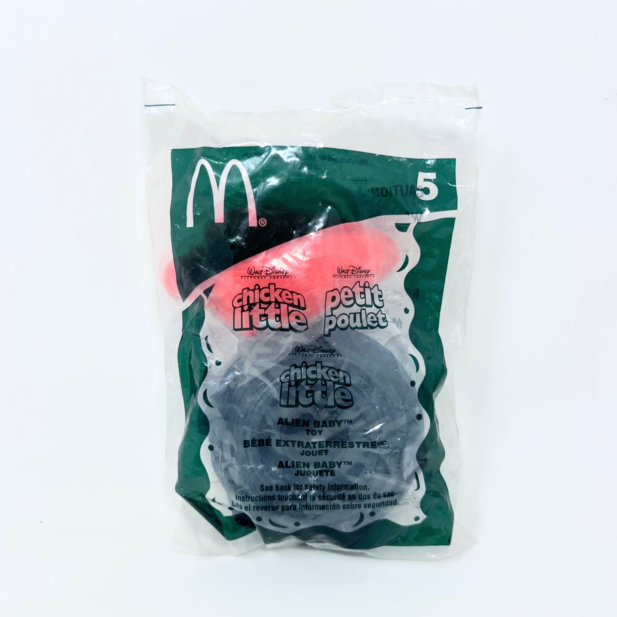 McDonalds Happy Meal Toy Walt Disney's Chicken Litte Alien Baby Toy ...