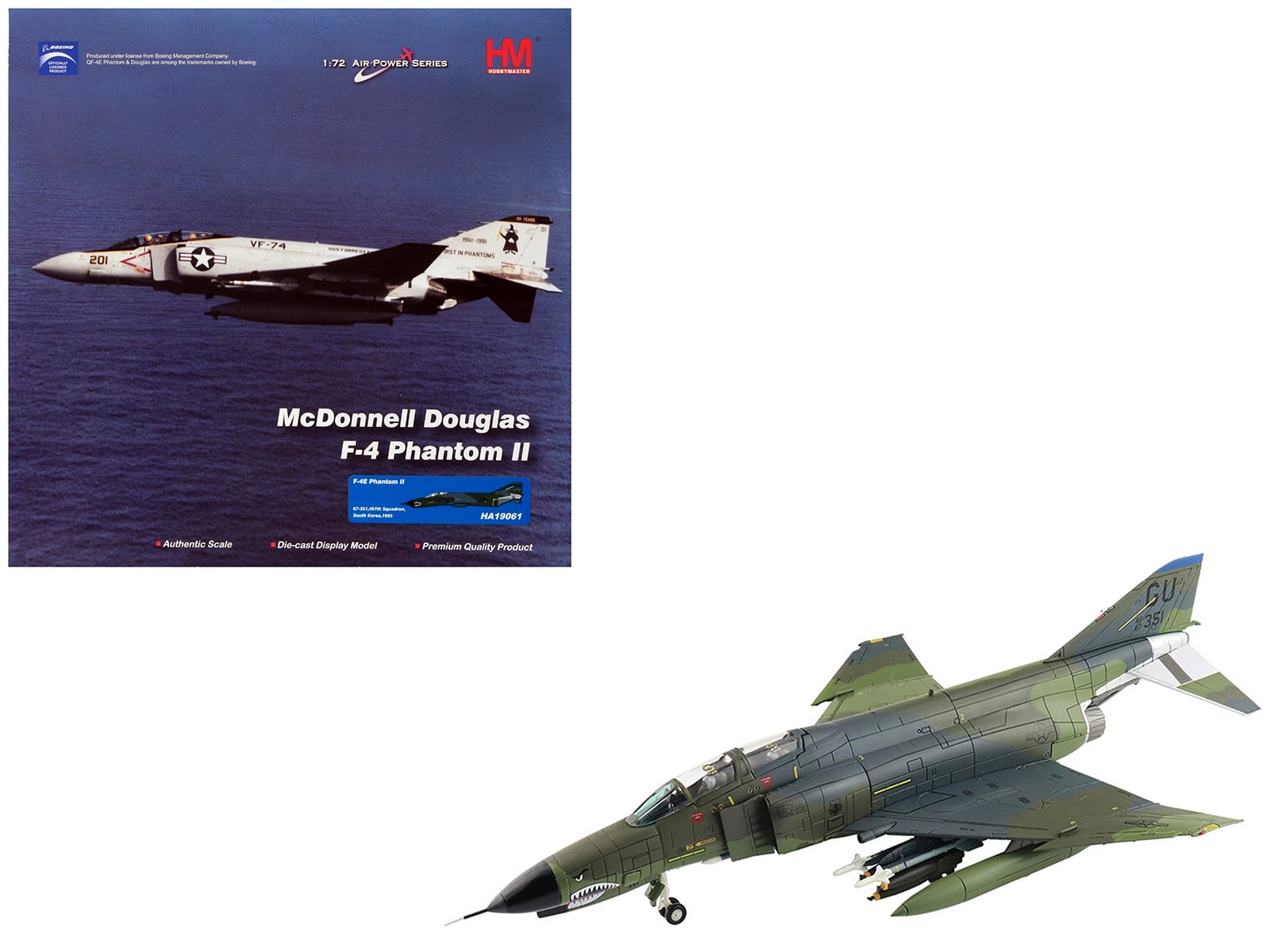 McDonnell Douglas F-4E Phantom II Fighter-Bomber Aircraft US Air Force ...