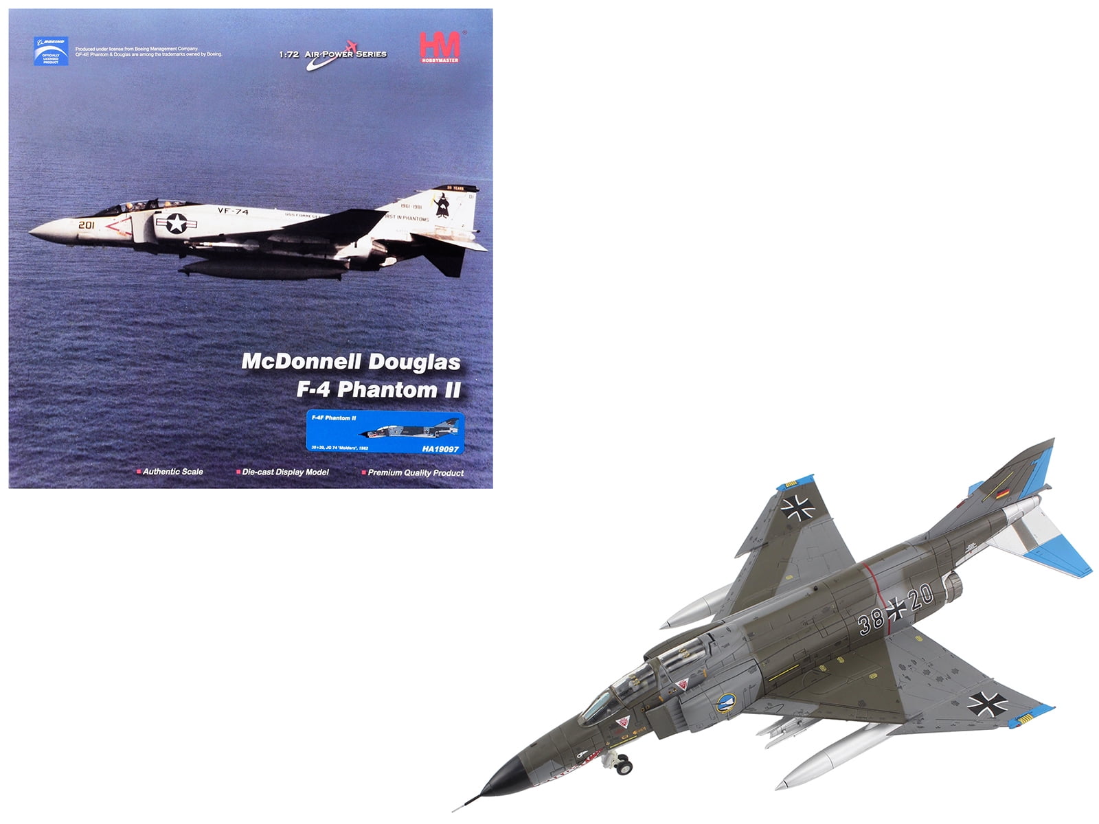 McDonnell Douglas F-4F Phantom II Fighter-Bomber Aircraft German ...