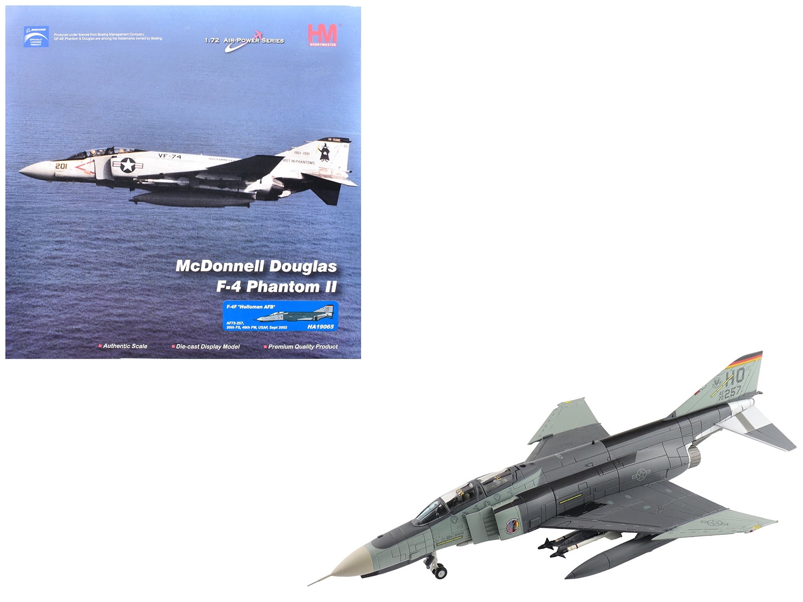 McDonnell Douglas F-4F Phantom II Fighter-Bomber Aircraft US Air Force ...