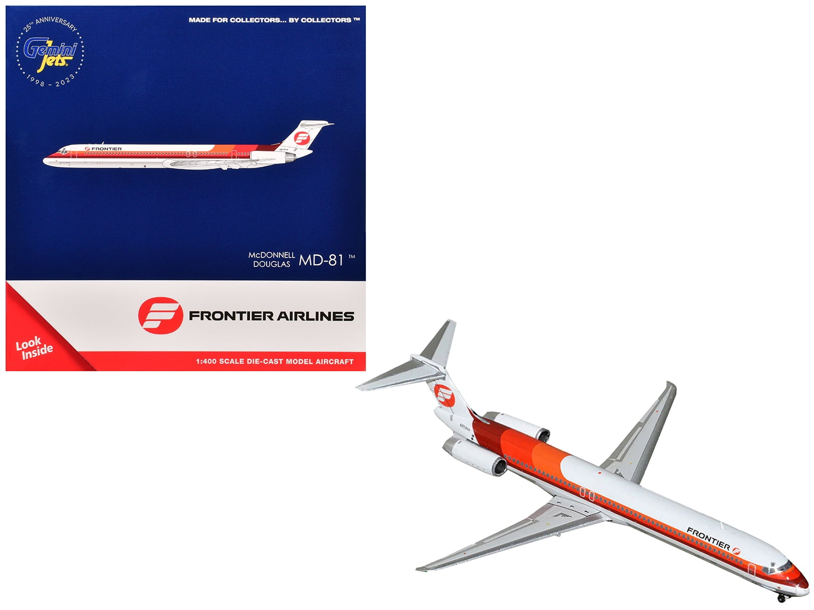 McDonnell Douglas MD-81 Commercial Aircraft "Frontier Airlines" (N859HA ...