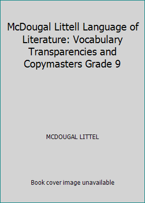 Pre-Owned Language of Literature Grade 9: Vocabulary Transparencies and ...