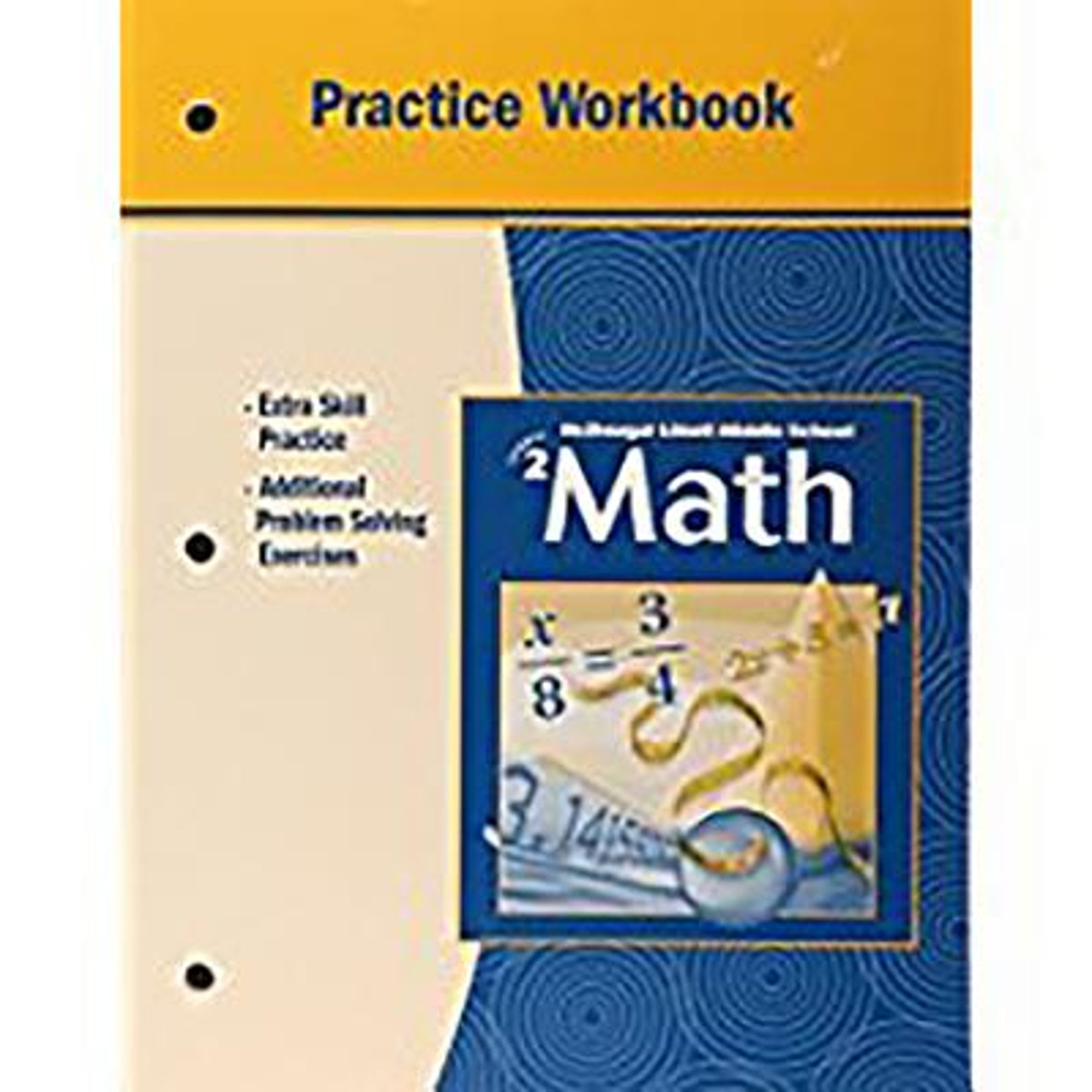 McDougal Littell Middle School Math, Course 2: Practice Workbook ...