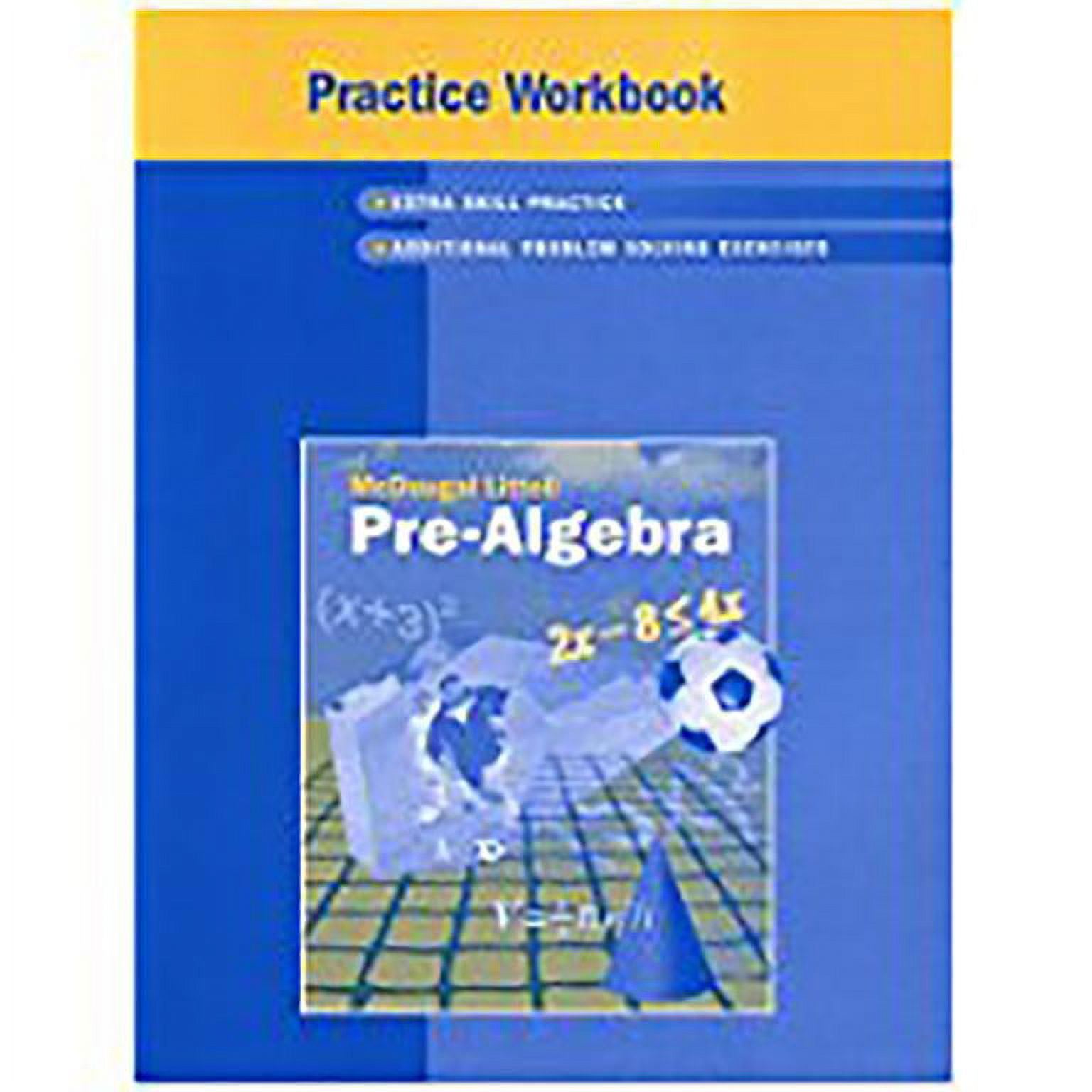 McDougal Littell Pre Algebra Practice Workbook Student Edition mcdougal-littell-pre-algebra-practice-workbook-student-edition