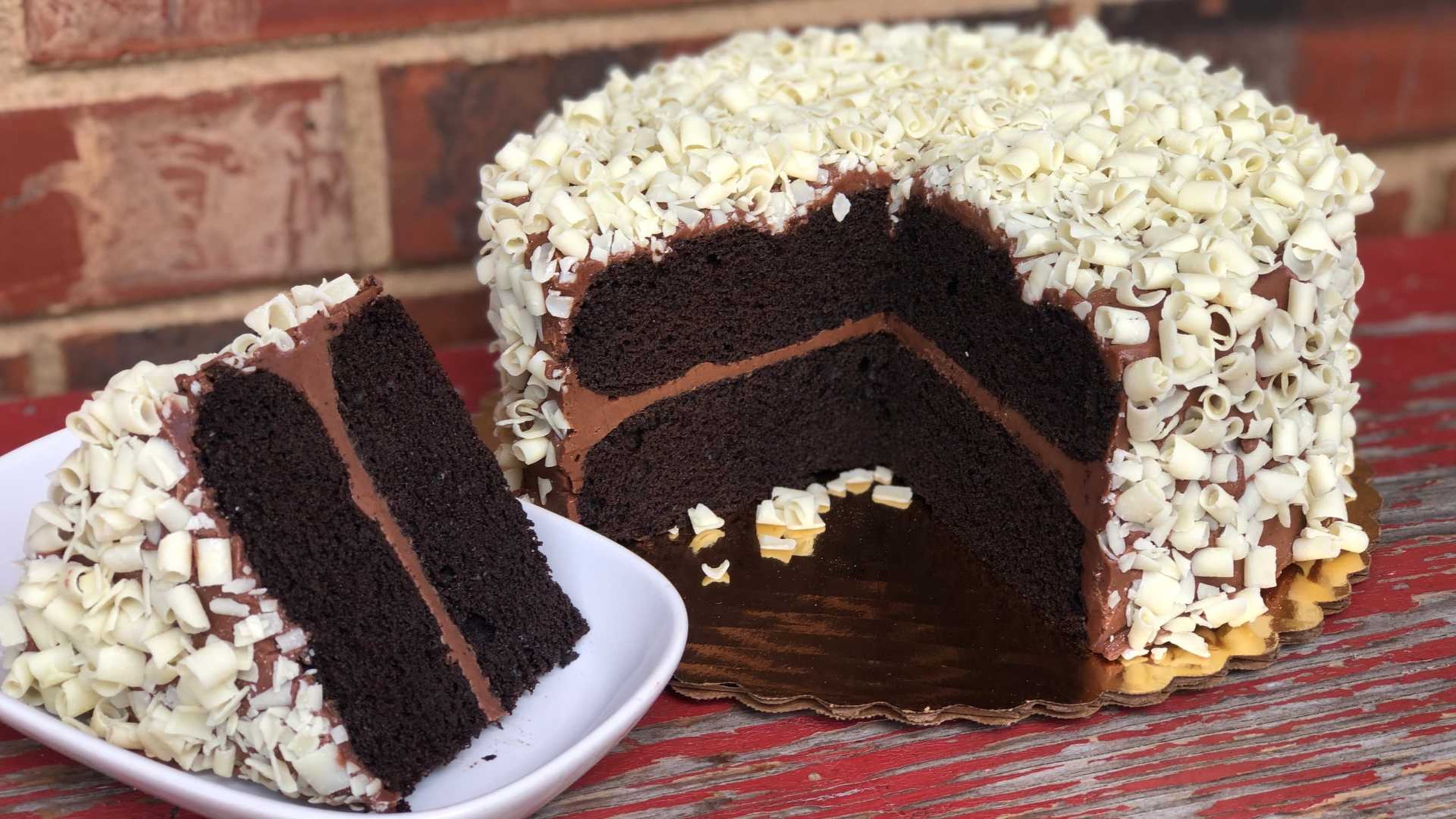 McEntyre's Bakery Triple Chocolate Cake - Walmart.com